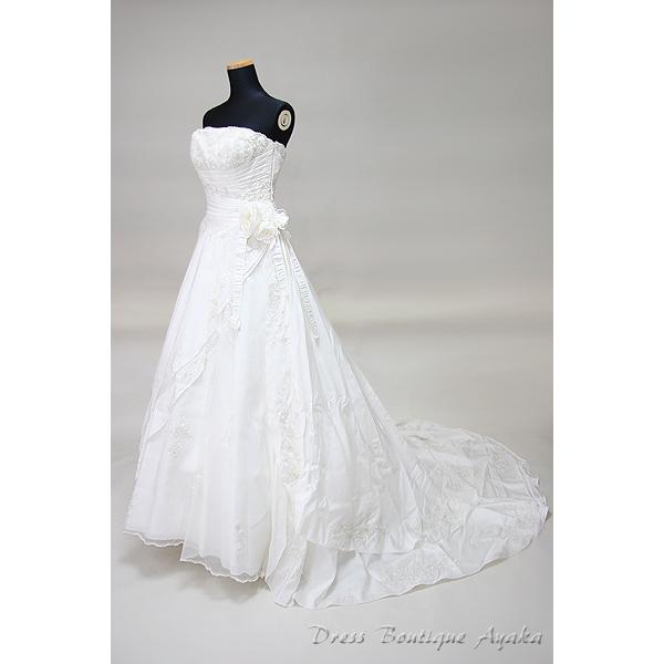 MICHAEL MERNER ウェディングドレス 試着可 クリーニング済 Aライン プリンセスドレス 11号 ワンオーナー 結婚式 : ドレス ...