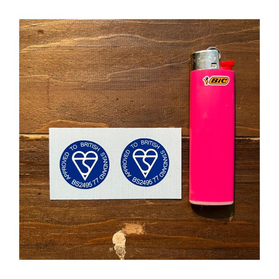 【ネコポス発送可能】英国バイクステッカー Approved To British Standard BS249577 Stickers ...