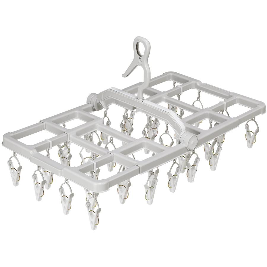 ツウィンモール 洗濯物干しスライドハンガー グレー 38ピンチ BEILU BE-02G : DCK - 通販 - Yahoo!ショッピング