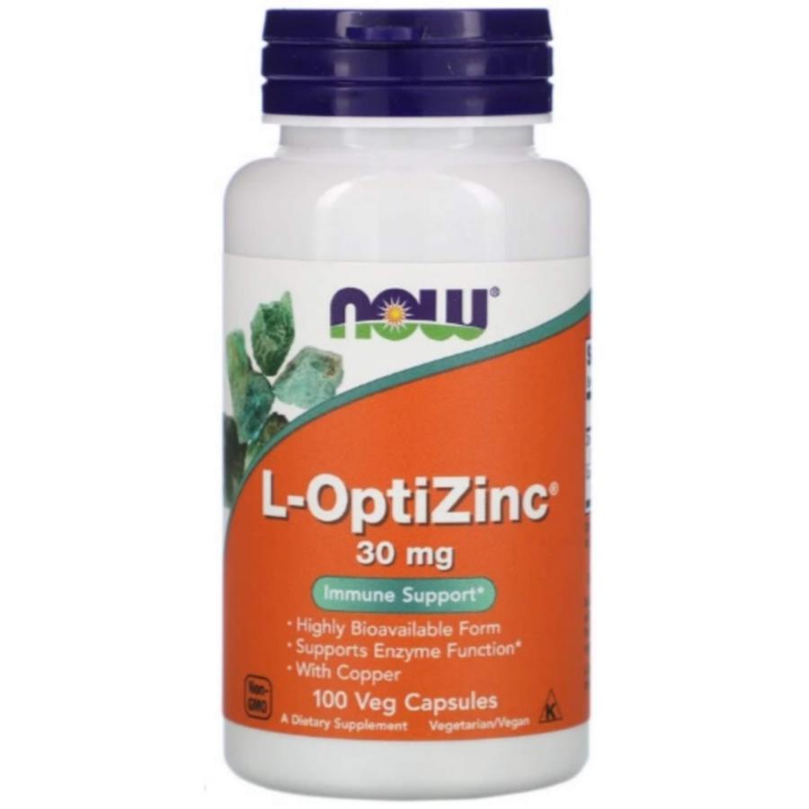 Now Foods L-OptiZinc ナウフーズ L-亜鉛 30mg 100ベジカプセル : DCK - 通販 - Yahoo!ショッピング