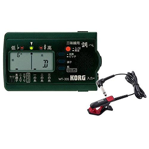 KORG (コルグ) 三味線 専用チューナー 調べ WT-30S + コンタクトマイク CM-300-BKRD セット : DCK - 通販 - Yahoo!ショッピング