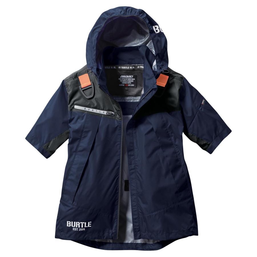 バートル フルハーネス対応 エアークラフトフ?ディ半袖ジャケット (ファンなし) AC1196 AIRCRAFT XXL 3ネイビー : DCK - 通販 - Yahoo!ショッピング