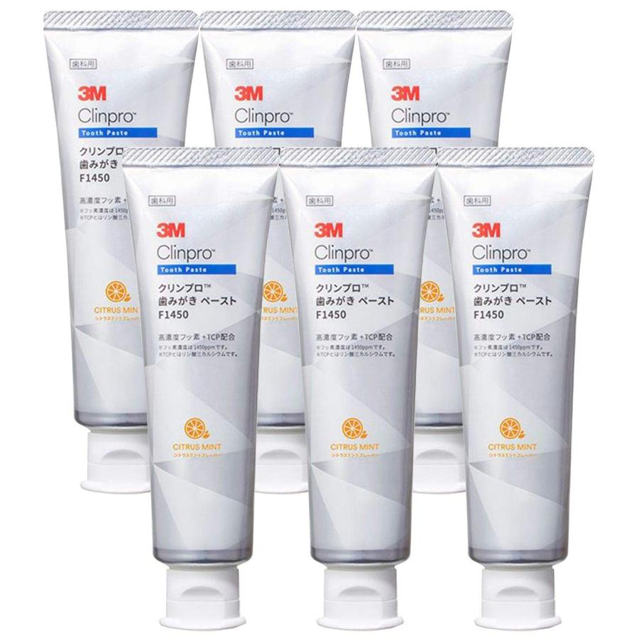 3M クリンプロ 歯みがきペースト F1450 シトラスミントフレーバー 90g ×6本 : DCK - 通販 - Yahoo!ショッピング