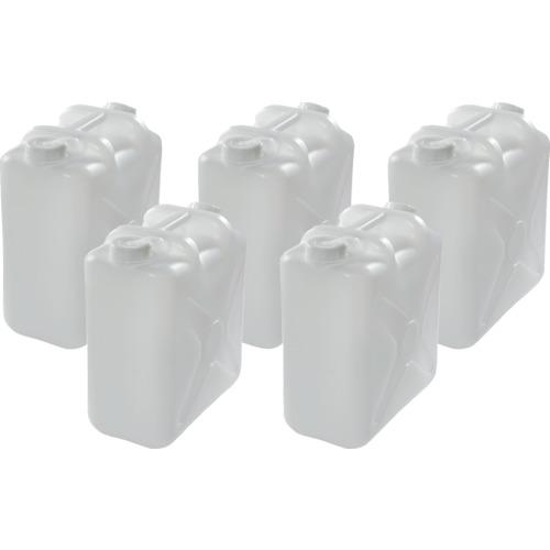 TRUSCO 両口ポリタンク(扁平缶) ノズル無 20L(5個まとめ買い)/T0207P5 まとめ買い : DCMオンライン - 通販 - Yahoo!ショッピング