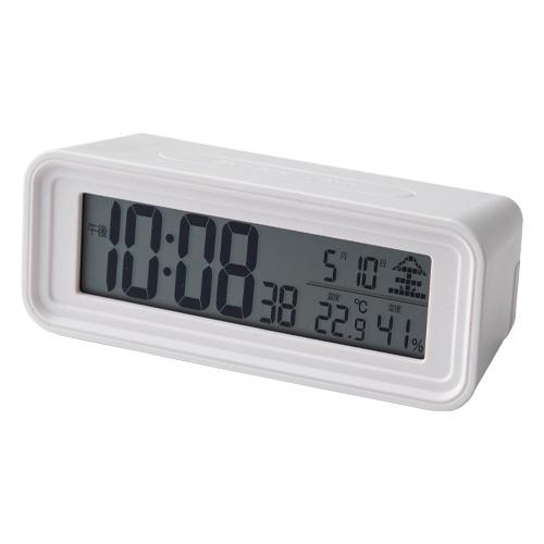 DCM 電波目覚まし時計/DCM-ECL951 ホワイト : DCMオンライン - 通販 - Yahoo!ショッピング
