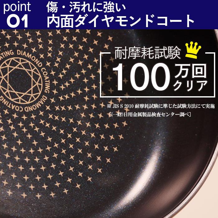 DCM IHダイヤモンドコート軽量ディープパン 木目調/24cm : 4573489625218 : DCMオンライン - 通販 - Yahoo!ショッピング