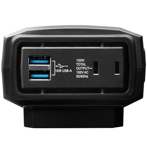 DCM ポータブルインバーター 18V/DPI-150 : DCMオンライン - 通販 - Yahoo!ショッピング