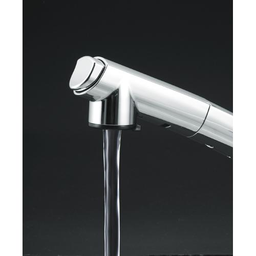 KVK KVK KM5021TEC 流し台シャワー混合栓 eレバー/KM5021TEC :4952490800652:DCMオンライン - 通販 - Yahoo!ショッピング