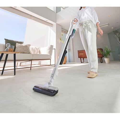 アイリスオーヤマ 充電式サイクロンスティッククリーナー モップスタンド付き/SCD-120P-W : 4967576526517 : DCMオンライン - 通販 - Yahoo!ショッピング