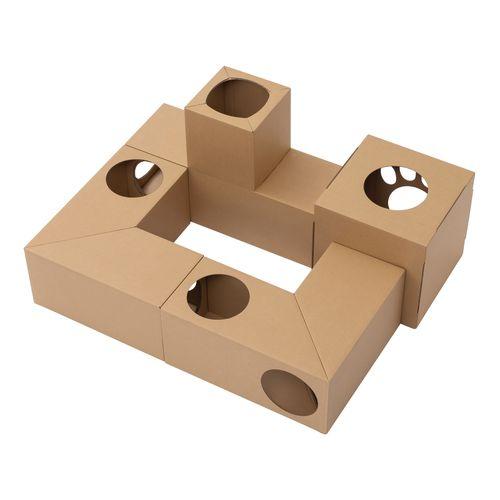 アイリスオーヤマ ねこねこトンネル フルセット/P-NTF BOX 1個、L字 2個、T字 1個 : DCMオンライン - 通販 ...