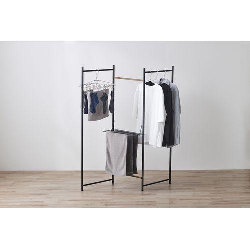 アイリスオーヤマ 折りたたみ物干し3連タイプ/OTM-150R ブラック/1500×240×1450mm : DCMオンライン - 通販 - Yahoo!ショッピング