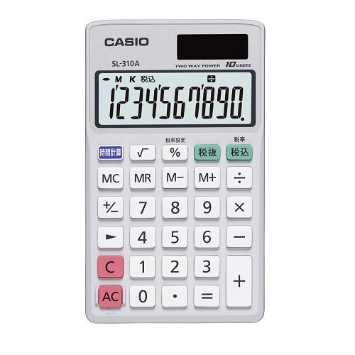 カシオ 電卓/SL-310A-N : DCMオンライン - 通販 - Yahoo!ショッピング