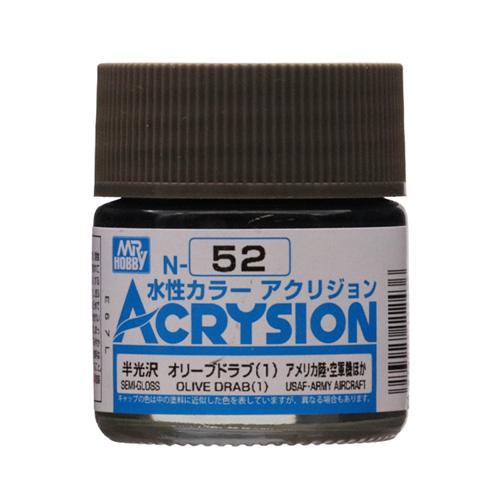 Mr.HOBBY アクリジョン/N52 オリーブドラブ(1) : DCMオンライン - 通販 - Yahoo!ショッピング