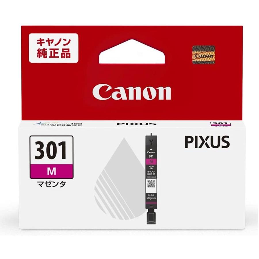 Canon キヤノン 純正 インクカートリッジ BCI-301M マゼンタ : 4549292185362 : でんでんショッピング ヤフー店 ...