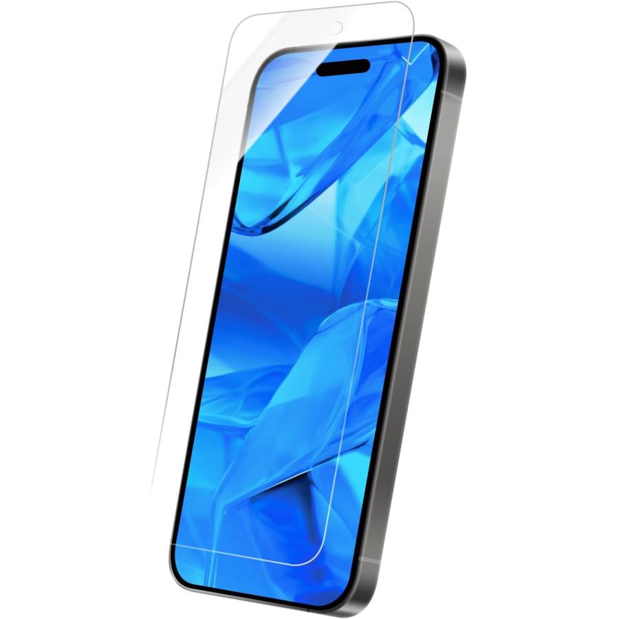LEP LUSS LEPLUS ルプラス iPhone 16 Pro 対応ガラスフィルム「GLASS PREMIUM FILM Lite」 ブルーライトカット LN-IP24FGLB ...