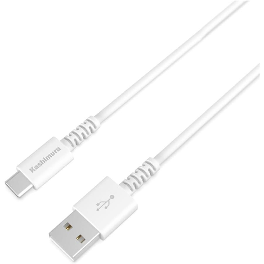 Kashimura カシムラ(Kashimura)/USB充電&同期ケーブル 1.2m A-C WH 品番：AJ-640 : でんでんショッピング ヤフー店 - 通販 - Yahoo!ショッピング