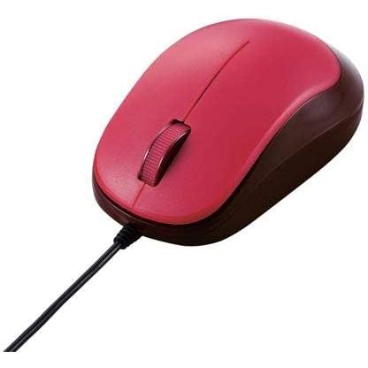 ELECOM エレコム 3ボタンBlueLED 有線 マウス レッド M-Y8UBRD : でんでんショッピング ヤフー店 - 通販 - Yahoo!ショッピング