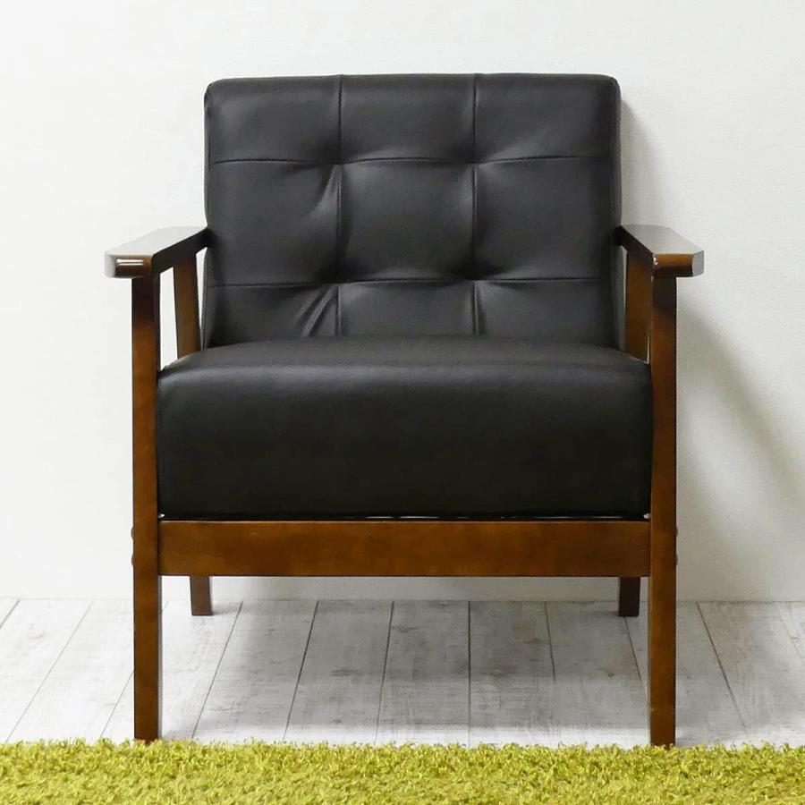 クロシオ クロシオ 1人掛けソファー オスロ ブラック 15413 : でんでんショッピング ヤフー店 - 通販 - Yahoo!ショッピング