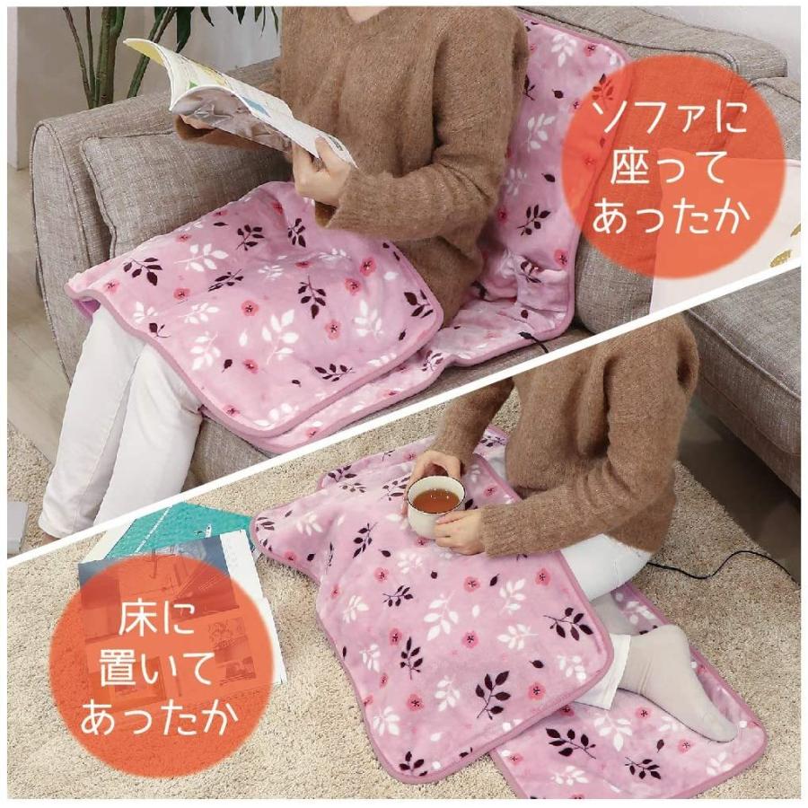 ZEPEAL ゼピール どこでもあったかマット ピンク DAM-B10K-PK 電気毛布 1人用 ひざ掛け 洗える USB 防災グッズ 防寒 寒さ対策 : でんでんショッピング ヤフー店 ...