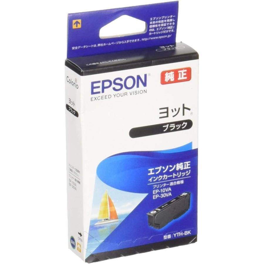 EPSON 純正インクカートリッジ YTH-BK ブラック : でんでんショッピング ヤフー店 - 通販 - Yahoo!ショッピング