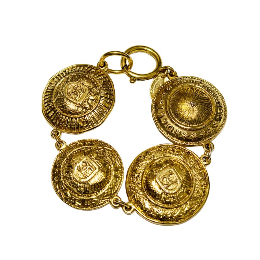 CHANEL SALE ヴィンテージ シャネル ココマークラウンド 14068 レディース ブレスレット : Deal - 通販 - Yahoo!ショッピング