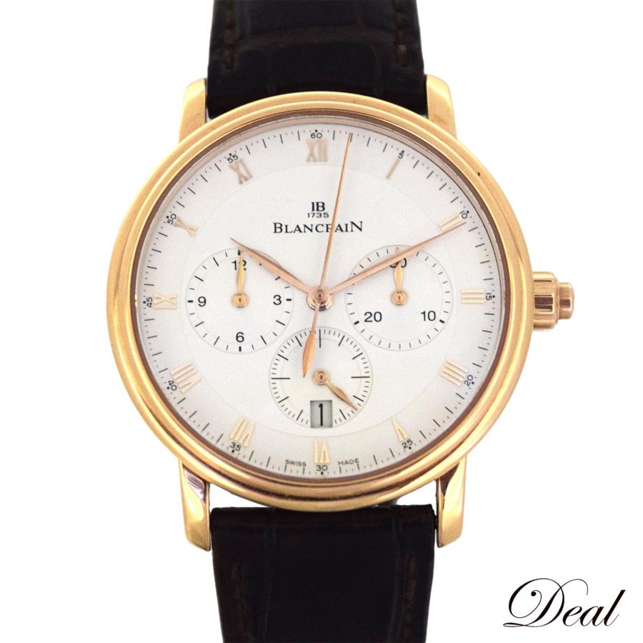 BLANCPAIN K18PG Blancpain ブランパン ヴィルレ クロノグラフ 6185-3642-55B メンズ 腕時計 : Deal - 通販 - Yahoo!ショッピング
