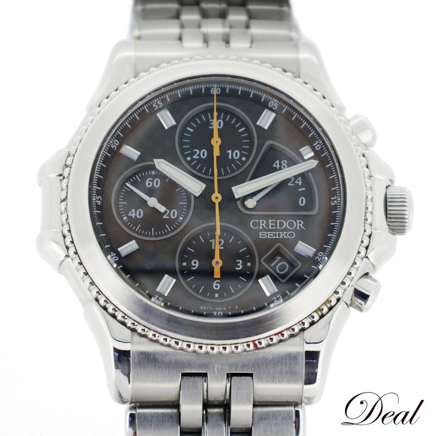 SEIKO 2000年記念 2000本限定 セイコー クレドール パシフィーク クロノ GCBK997 6S77-0A10 メンズ 腕時計 ...