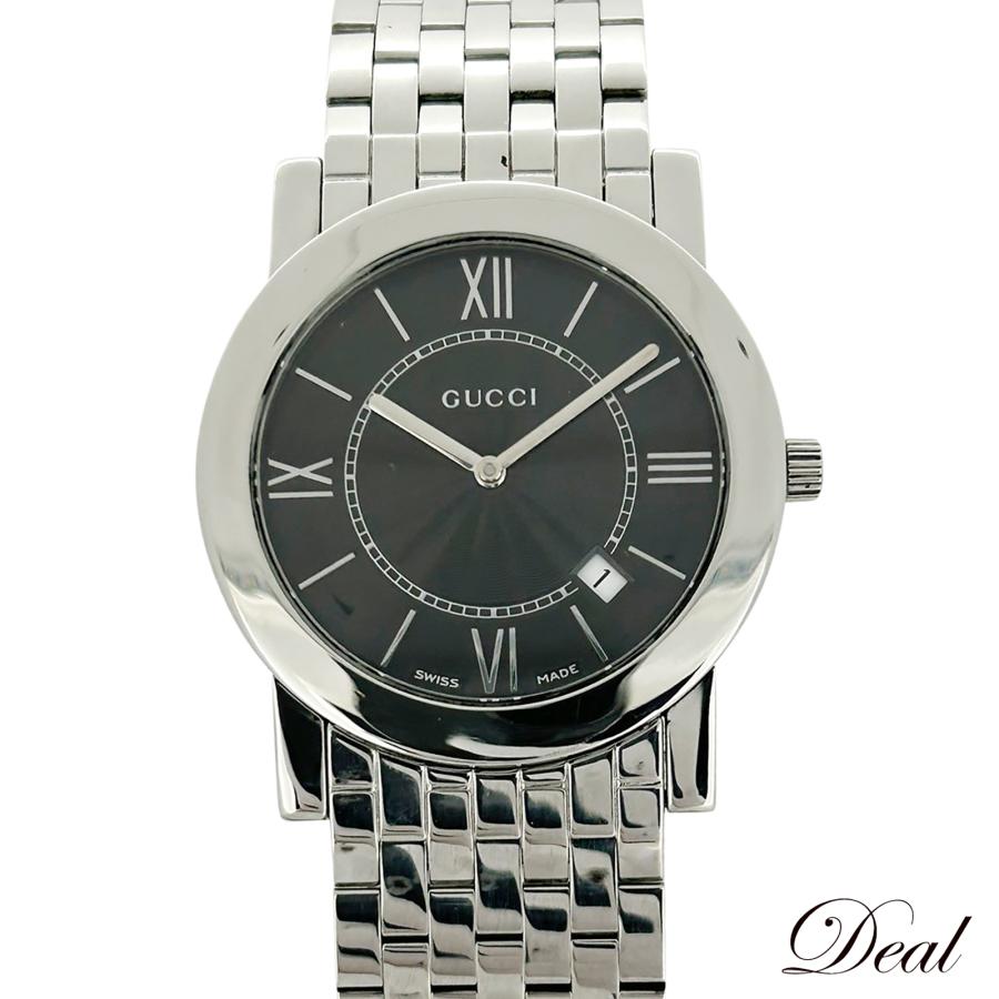GUCCI グッチ ラウンド 黒 5200M メンズ 腕時計 : Deal - 通販 - Yahoo!ショッピング