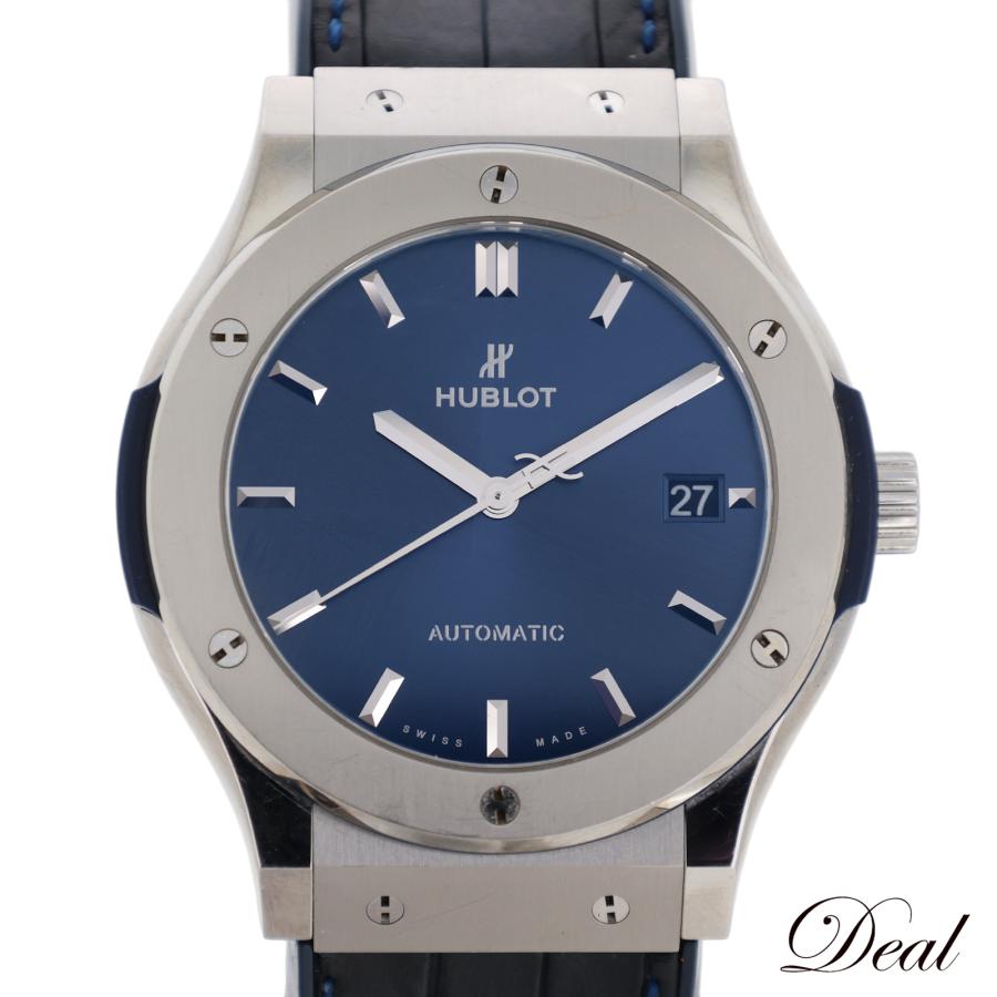 HUBLOT ウブロ クラシックフュージョン チタニウム ブルー 511.NX.7170.LR メンズ 腕時計 : Deal - 通販 - Yahoo!ショッピング