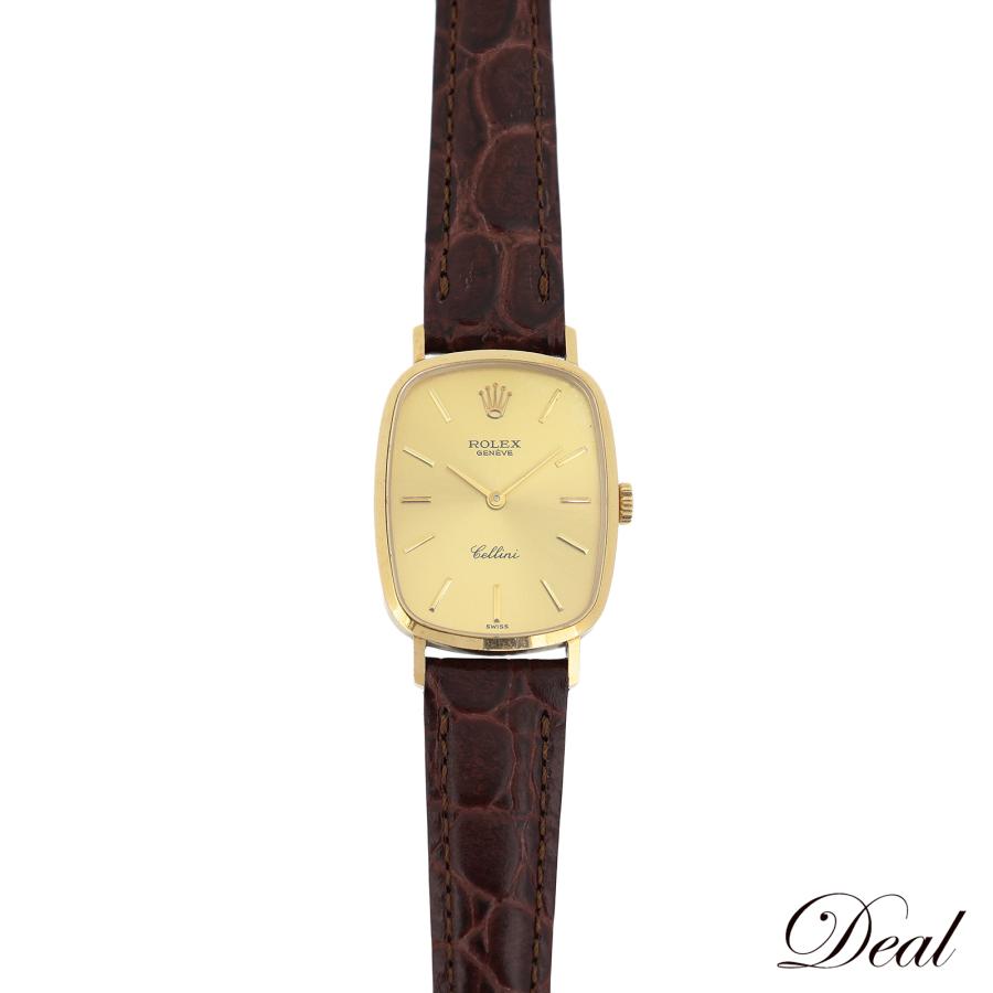 ROLEX K18YG ロレックス チェリーニ Cal.1601 4111 ヴィンテージ 1981年 レディース 腕時計 : Deal - 通販 - Yahoo!ショッピング