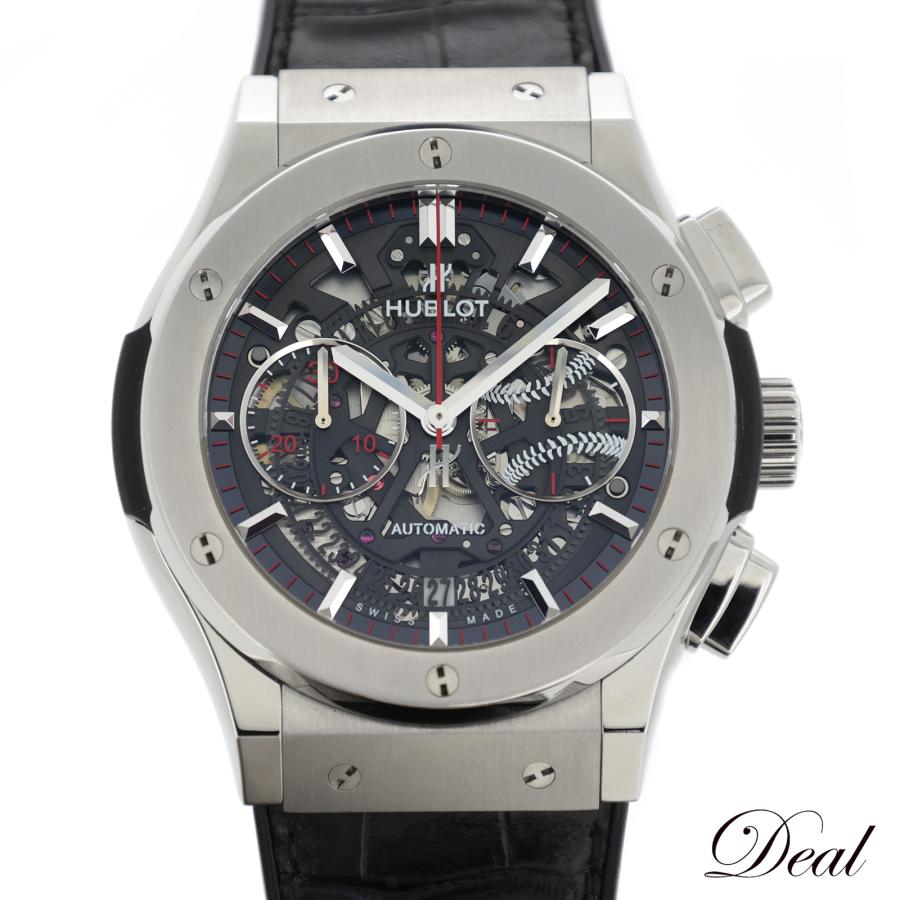 HUBLOT WBSCプレミア 100本限定 ウブロ クラシックフュージョン アエロフュージョン クロノグラフ 525.NX.0123.VR.WBS15 メンズ 腕時計 : Deal - 通販 ...