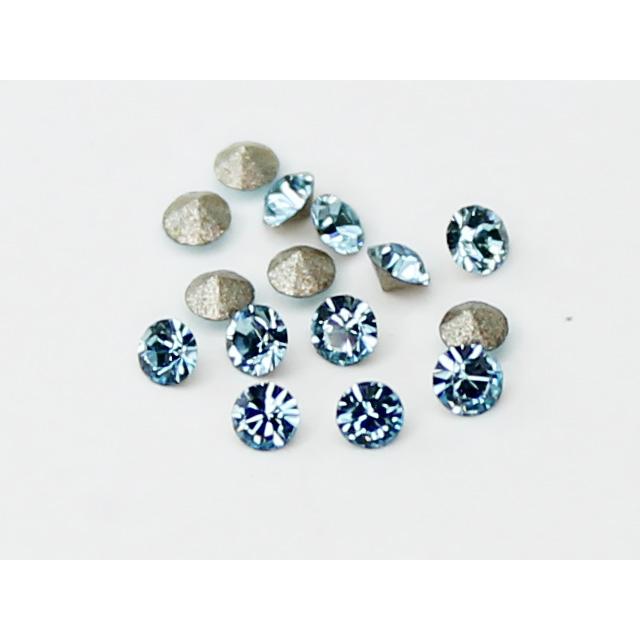 スワロフスキーチャトン アクアマリン PP11(10粒入り) : デコダリア - 通販 - Yahoo!ショッピング