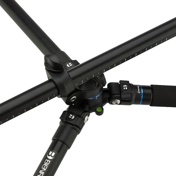 BENRO Benro ベンロ 4段 アルミ 三脚 System Go Plus FGP28A 軽量 コンパクト パン ビデオ 撮影 ケース付 ...