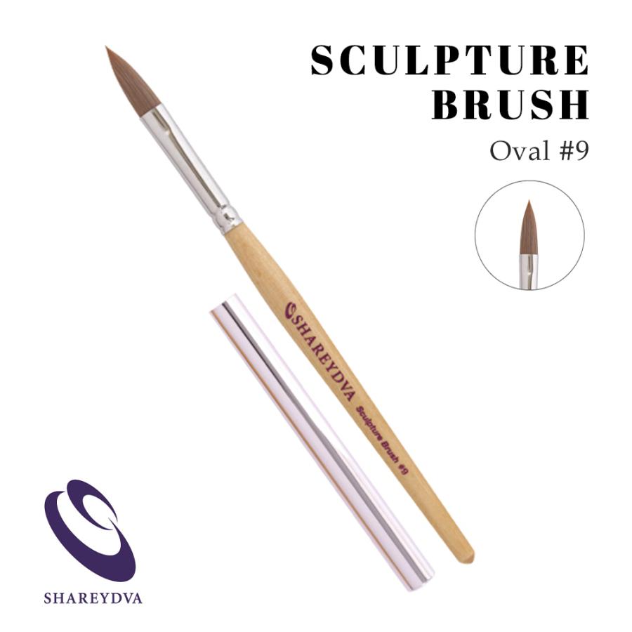 SHAREYDVA [お年玉20％offクーポン配布]ネイルツール スカルプチュアブラシ #9 キャップ付き ジェルネイル : ネイルタウン NAILTOWN - 通販 - Yahoo!ショッピング