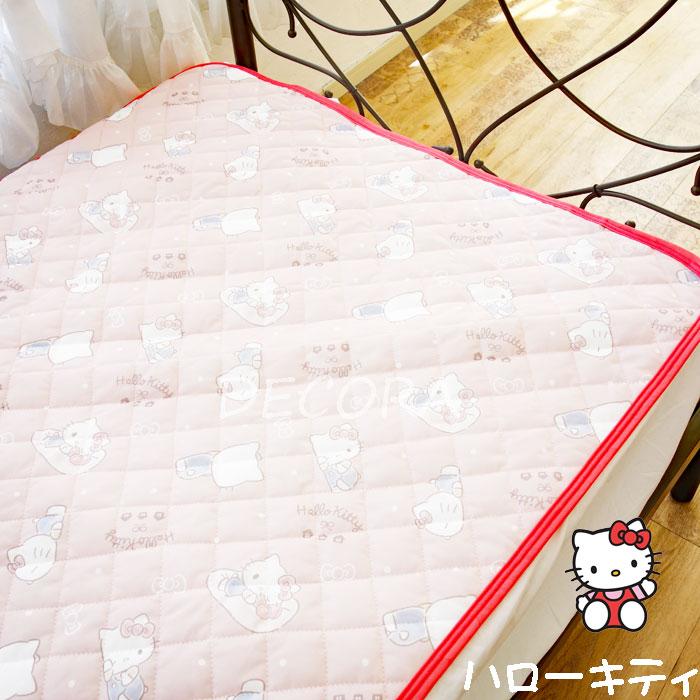 sanrio 冷感敷きパッド シングル 約105×205cm キャラクター 春夏 接触冷感 敷きパッド ひんやり ハローキティ/マイメロディ/となりのトトロ/ムーミン/リトルミイ : デコラ ...