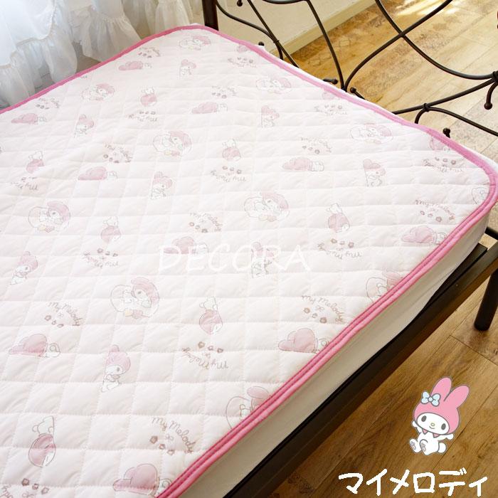 sanrio 冷感敷きパッド シングル 約105×205cm キャラクター 春夏 接触冷感 敷きパッド ひんやり ハローキティ/マイメロディ/となりのトトロ/ムーミン/リトルミイ : デコラ ...