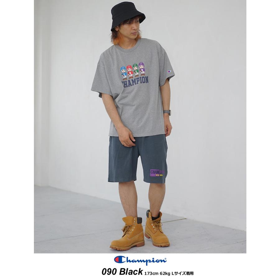 Champion チャンピオン スウェット ハーフパンツ メンズ 裏毛 アクションスタイル 24SS C3-Z503 : DEEP B系・ストリートファッション - 通販 - Yahoo!ショッピング