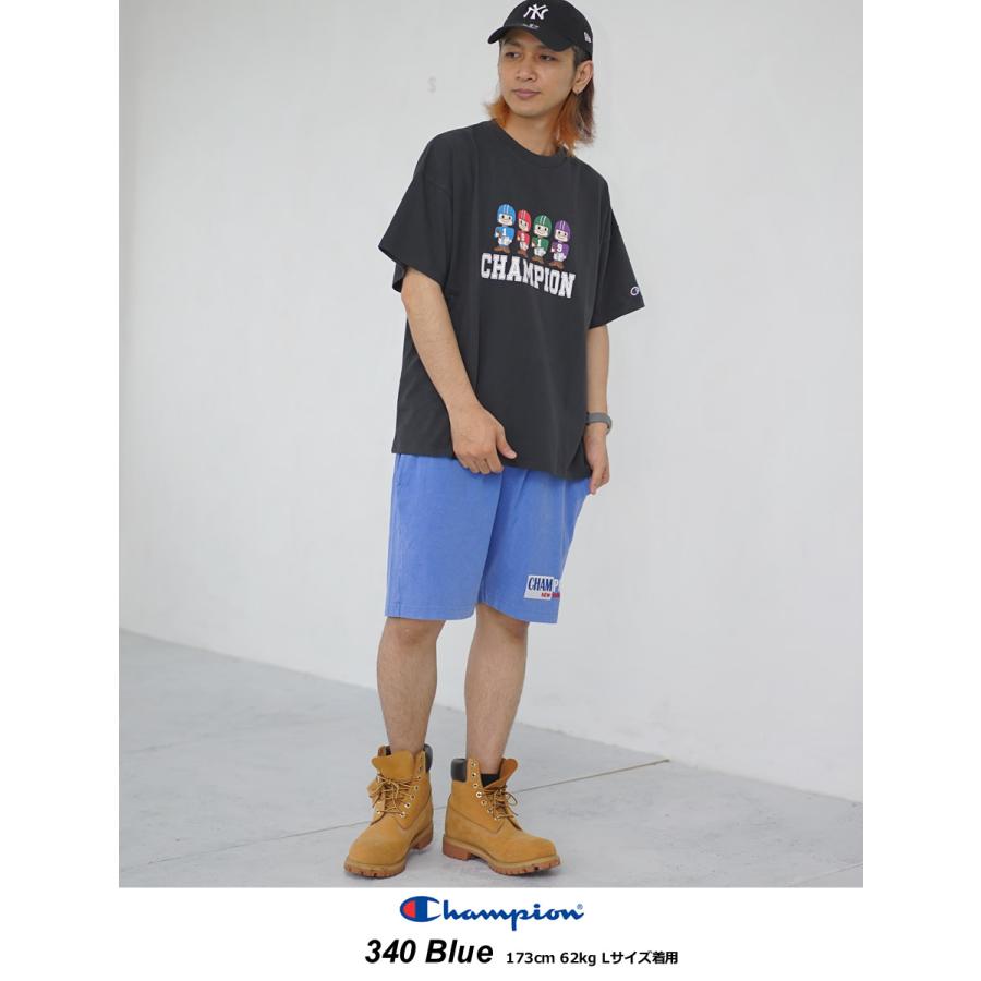 Champion チャンピオン スウェット ハーフパンツ メンズ 裏毛 アクションスタイル 24SS C3-Z503 : DEEP B系・ストリートファッション - 通販 - Yahoo!ショッピング