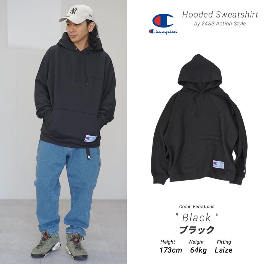 チャンピオン パーカー メンズ プルオーバー スウェット 裏毛 Champion 24SS アクションスタイル C3-Z101 :chpdp1104:DEEP B系・ストリートファッション ...