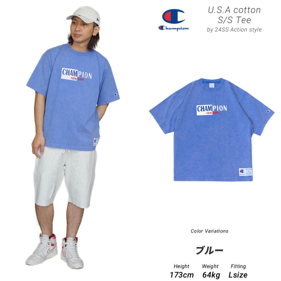 チャンピオン Tシャツ メンズ 半袖 刺繍 プリント カジュアル Champion 24SS C3-Z306 :chtdp1108:DEEP B系・ストリートファッション - 通販 ...