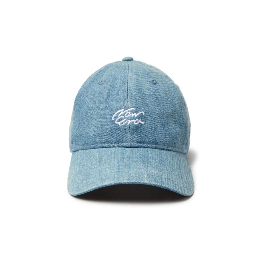 ニューエラ キャップ 9TWENTY Denim Handwritten Logo ウォッシュドデニム new era 14388797 ...