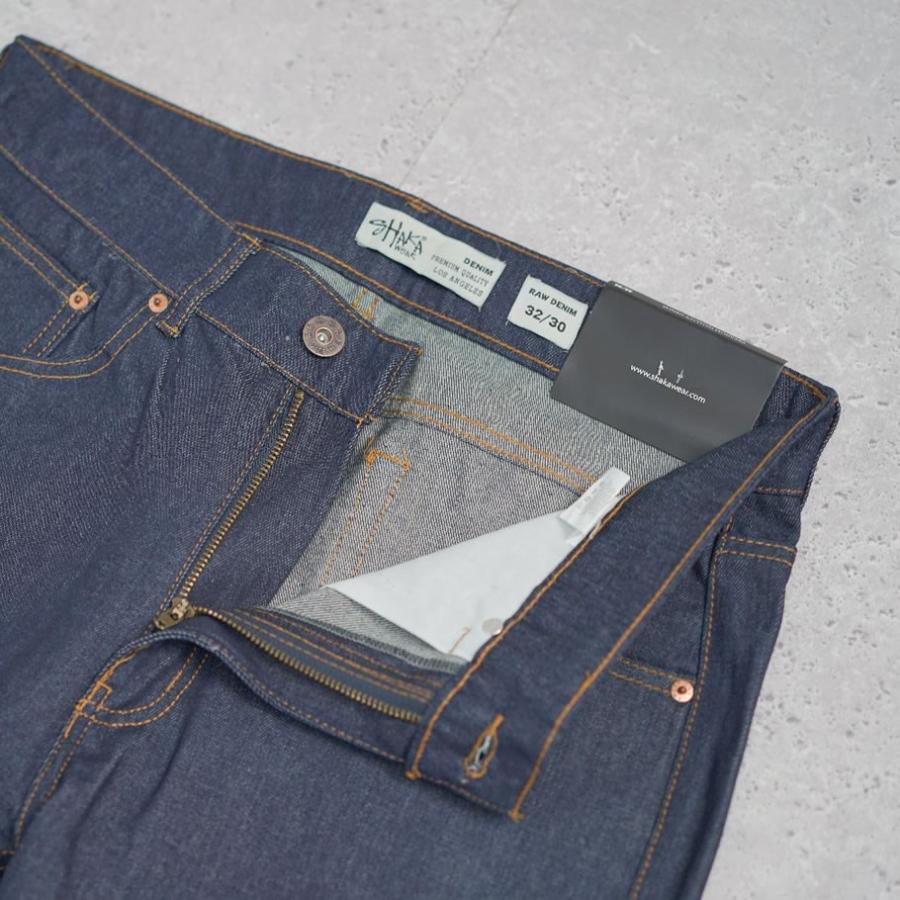 SHAKA WEAR シャカウェア デニムパンツ ジーンズ メンズ 13.0 OZ DENIM JEANS ノンウォッシュ ロウインディゴ ...