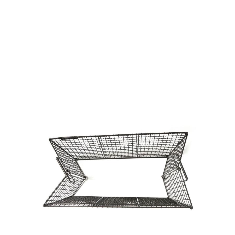 BALLISTICS COLLAPSIBLE METAL BASKET / DARK GRAY PAINT (BAA-2311) Ballistics(バリスティクス ...