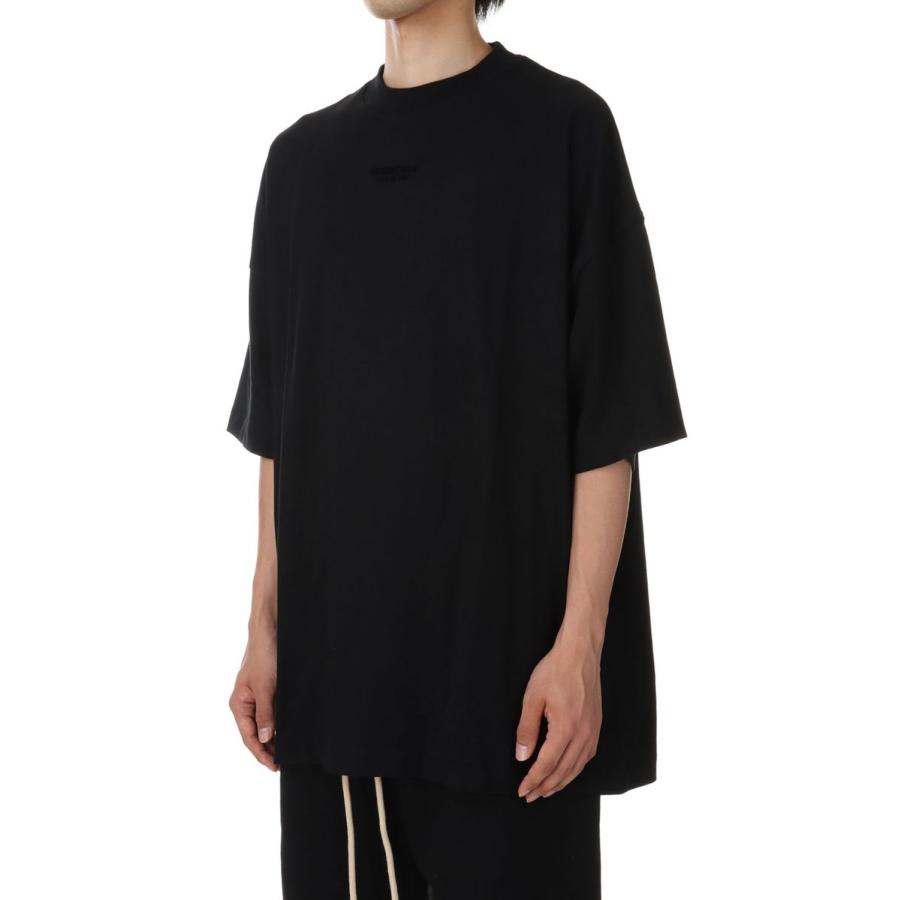 【正規取扱店 / 正規取扱商品】Essentials Tee/Jet Black(125BT232000F) ESSENTIALS ...