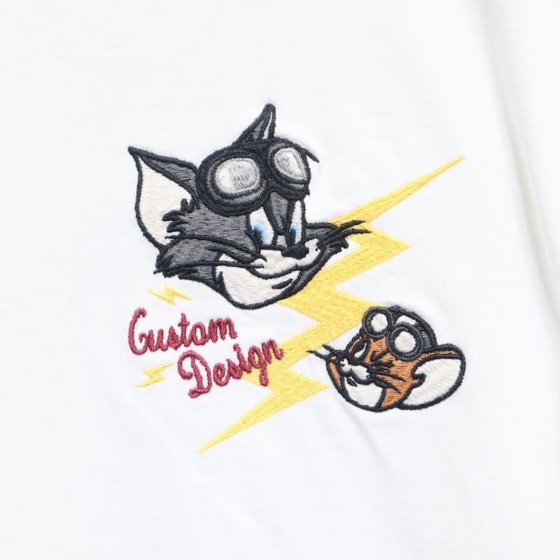 VANSON（バンソン） 送料無料 メンズ トムとジェリー コラボ 半袖 T