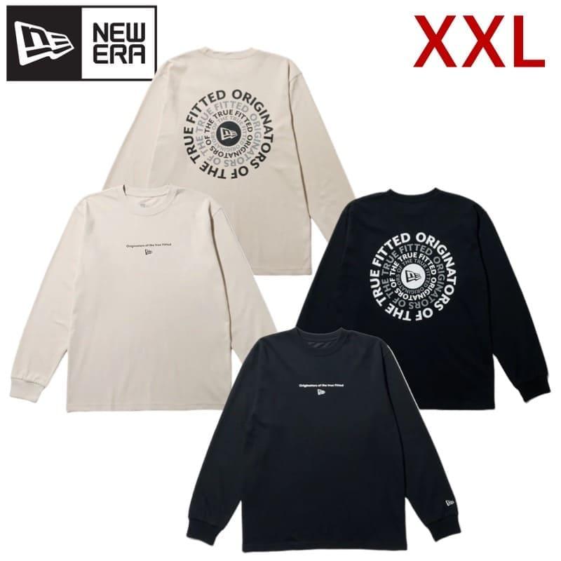 NEW ERA ニューエラ 大きいサイズ メンズ 長袖 Tシャツ 長袖Tシャツ 吸水速乾 ロゴ バックプリント サークル キングサイズ ユニセックス 3L XXL 2XL : DEF ...