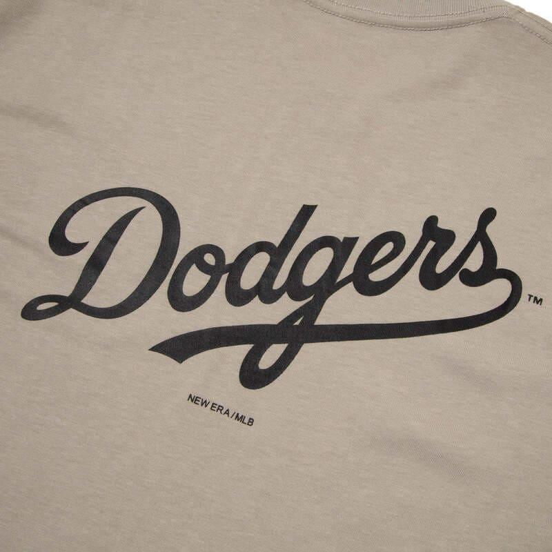 NEW ERA 大きいサイズ NEWERA ニューエラ 正規品 MLB ロサンゼルス ドジャース LA 半袖 Tシャツ ティーシャツ プリント メンズ レディース グレー 黒 ブラックXXL ...