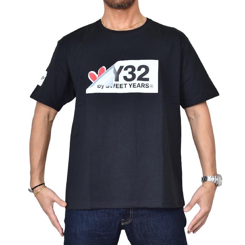 SALE 大きいサイズ メンズ SY32 by SWEET YEARS スウィートイヤーズ 半袖 Tシャツ TURN OVER BOX LOGO TEE XXXL XXXXL : sy-023 ...