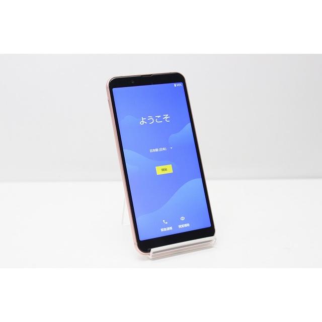 AQUOS sense au SHARP sense3 basic SHV48 SIMロック解除済み SIMフリー Android スマートフォン 残債なし 32GB ピンク ...