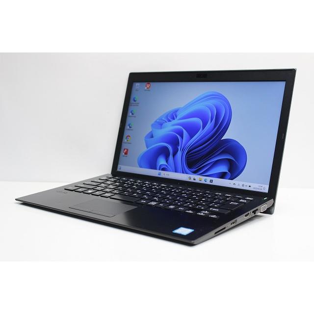VAIO Pro ノートパソコン Windows11 PG VJPG11C11N 第8世代 Core i5 SSD256GB メモリ8GB フルHD カメラWPS office搭載 ...